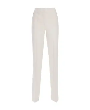 P.a.r.o.s.h Pleated Casual Pants With Belt Ring Design