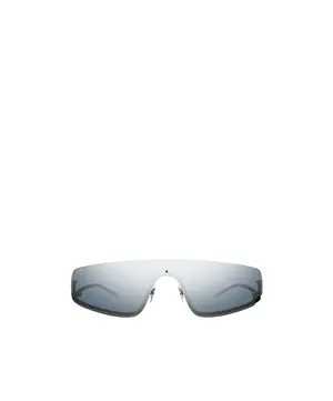 Gucci Mask-shaped Frame Sunglasses - Gray