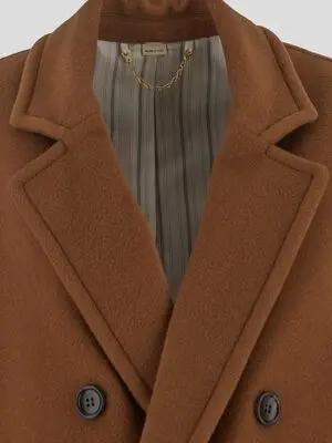 Gucci Double-breasted Long-sleeved Coat