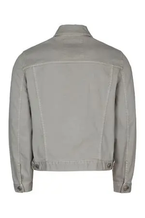 Brunello Cucinelli Long Sleeve Denim Trucker Jacket - C7018
