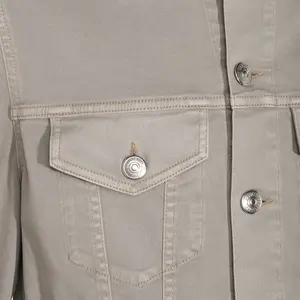 Brunello Cucinelli Long Sleeve Denim Trucker Jacket - C7018