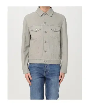 Brunello Cucinelli Long Sleeve Denim Trucker Jacket - C7018