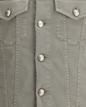 Brunello Cucinelli Long Sleeve Denim Trucker Jacket - C7018