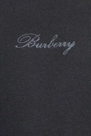 Burberry Crewneck Sweatshirt With Embroidered Logo