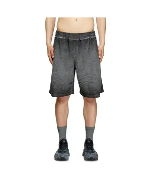 DIESEL® P-crowde Shorts Textured, Faded Finish - Dark Gray
