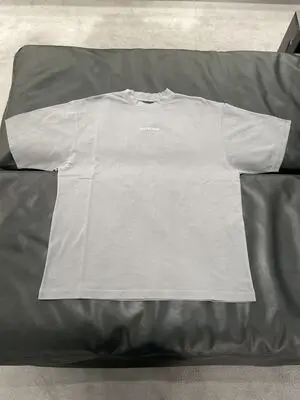 Balenciaga Reflective Logo T-shirt - Gray