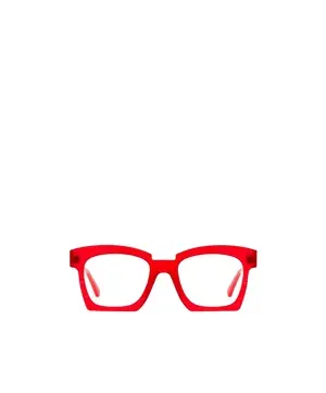 KUBORAUM K5 Rectangular Eyeglasses - Red