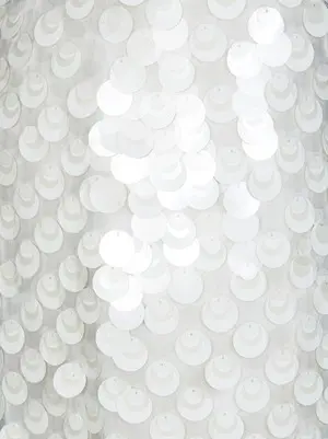 P.a.r.o.s.h Sequin Midi Skirt - White
