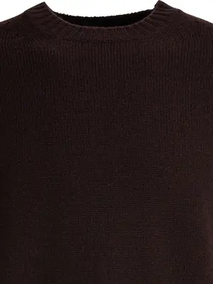 TOM FORD Long-sleeved Crewneck Jumper - Brown