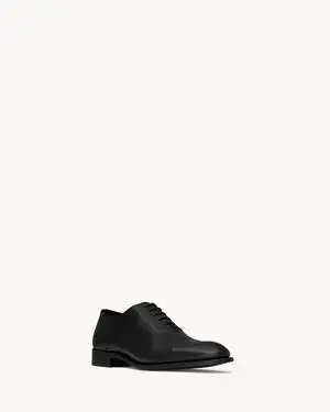 Saint Laurent Adrien Lace-up Oxford Loafers
