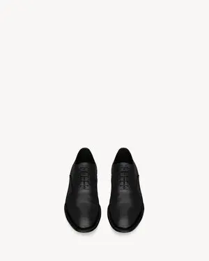 Saint Laurent Adrien Lace-up Oxford Loafers