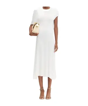 Jacquemus Drape Detailed Dress