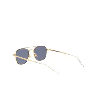 Montblanc Double Bridge Pilot Frame Sunglasses - Gray