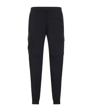 Stone Island Elastic Waist Cargo Pants With Zip Detail