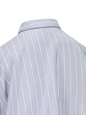 Brunello Cucinelli Striped Buttoned Shirt - Gray