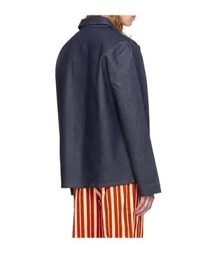 A.p.c. Kerlouan Buttoned Jacket - Indigo