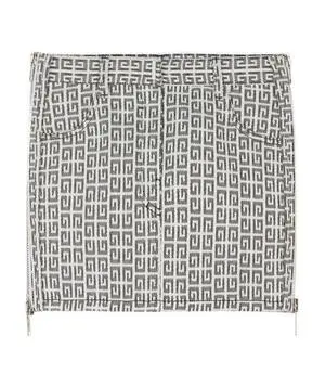 Givenchy 4g Jacquard Mini Skirt