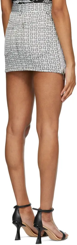 Givenchy 4g Jacquard Mini Skirt
