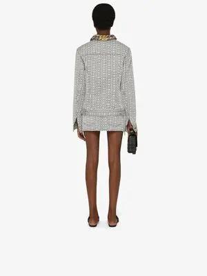 Givenchy 4g Jacquard Mini Skirt