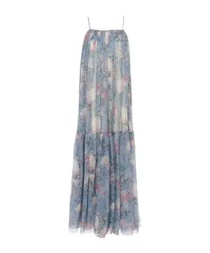 Chloé Sleeveless Floral Print Maxi Dress