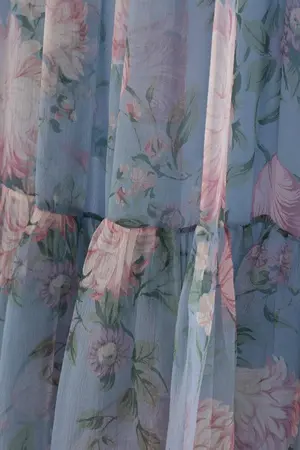 Chloé Sleeveless Floral Print Maxi Dress