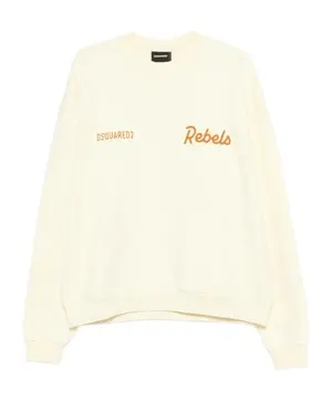 Dsquared2 Cotton Sweatshirt - White