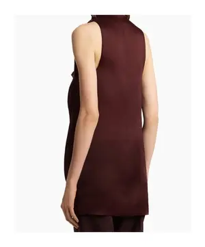 Khaite Meegan Ruffled Collar Top