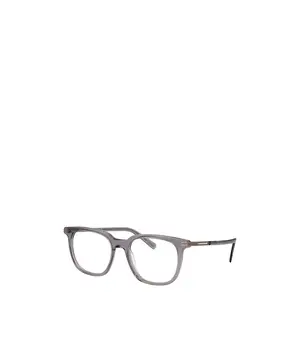 Zegna Square Frame Eyeglasses - Gray