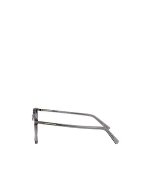 Zegna Square Frame Eyeglasses - Gray