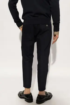 Dsquared2 Logo Tag Cropped Jeans