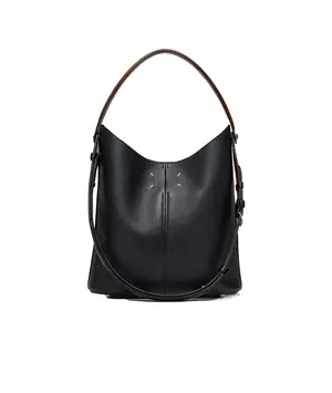 MAISON MARGIELA Age Hobo Bag - Black