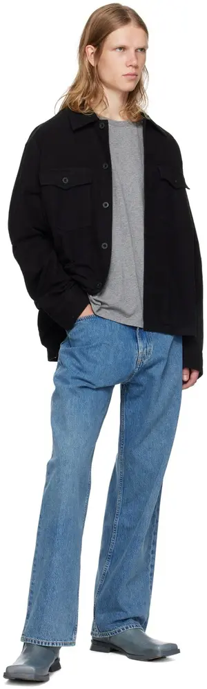 Our Legacy Third Cut Straight Leg Jeans - Blue