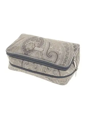 Etro Zipper Clutch - Gray