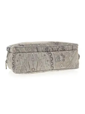 Etro Zipper Clutch - Gray
