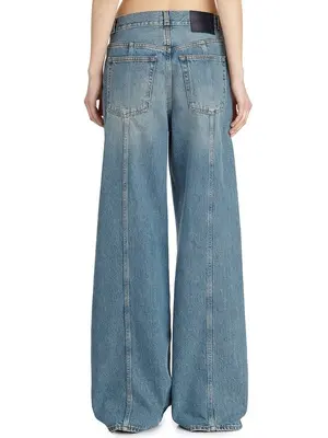 HAIKURE Five-pocket Denim Trousers