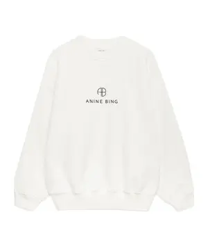 ANINE BING Jaci Logo Printed Sweatshirt