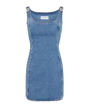 Women's Sleeveless Denim Dresses