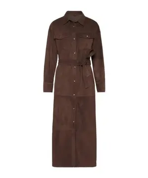 Brunello Cucinelli Belted Shirt Dress - No