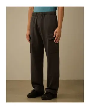 C.P. COMPANY Diagonal Raised Fleece Cargo Sweatpants