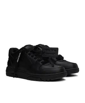 Off-White Out Of Office Lace-up Sneakers - Black