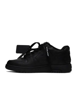 Off-White Out Of Office Lace-up Sneakers - Black