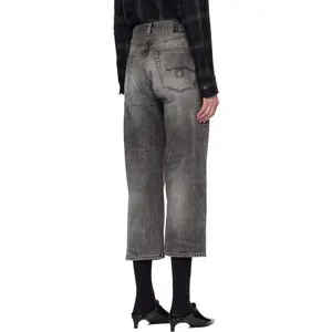 R13 X-boyfriend Jeans - Polblk