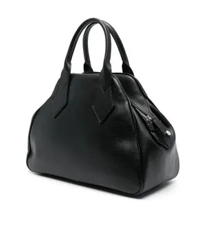 VIVIENNE WESTWOOD Orb Plaque Tote Bag - Black