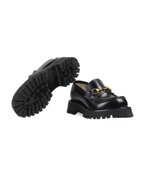 Gucci Horsebit Lug Sole Loafers