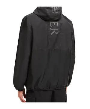 Moncler Logo Detailed Zip-up Hooded Jacket