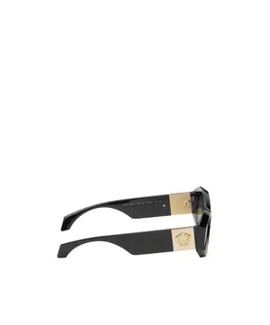 Versace Tinted Integrated Nose Rest Sunglasses - Gray