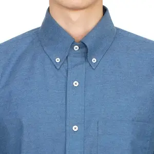 Thom Browne Striped Detail Shirt - Blue