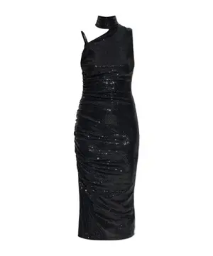 Versace Sequin Embellished Midi Dress