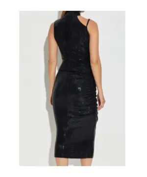 Versace Sequin Embellished Midi Dress