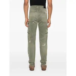 Amiri Stencil Paint-splatter Jeans